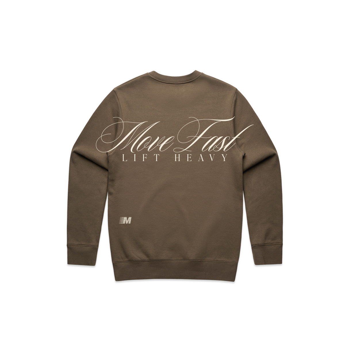 ANGEL SCRIPT CREW SWEATSHIRT / TREE TRUNK – MFLHGEAR